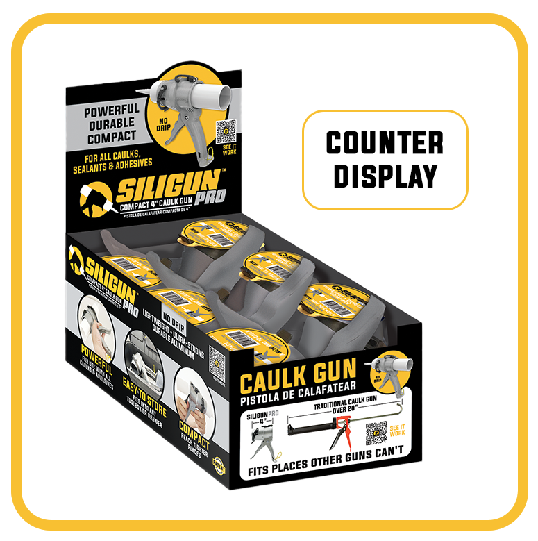 SILIGUN™ PRO Compact 24:1 Caulking Gun - 12 Case